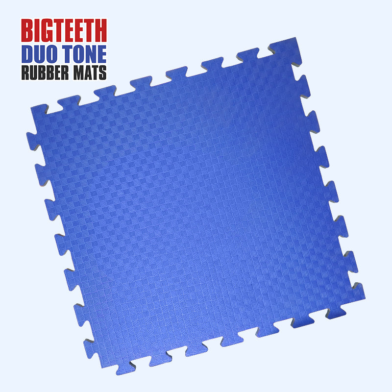1pc. Interlocking DuoTone Big Teeth Rubber Mats – Eljan Sports